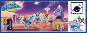 Space Mission - Kinder TR167 à TR173 Autres / Animaux divers