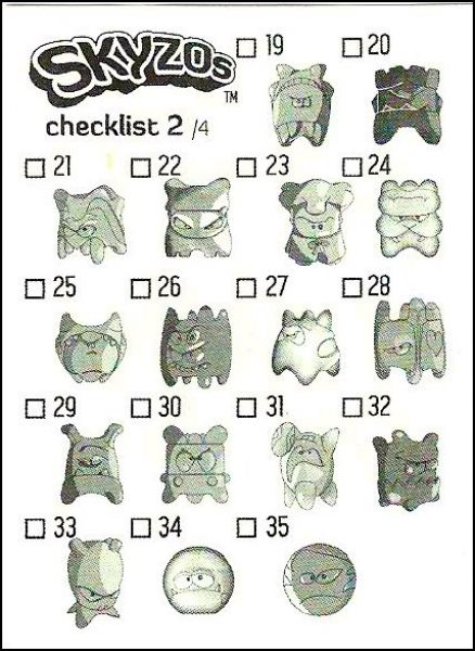Skyzos - 70 Figurines - Panini - 2010 Jouets / Poupées / Figurines