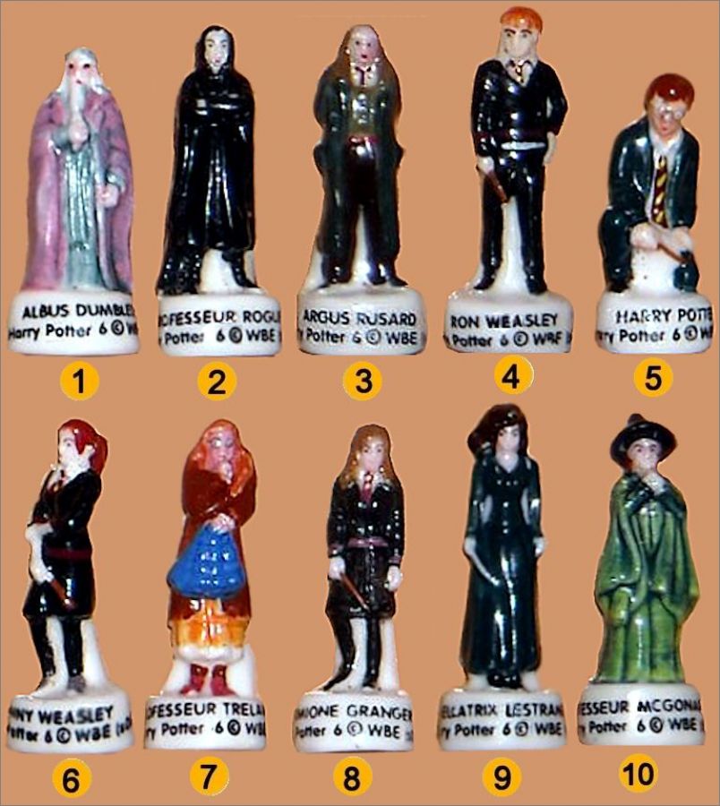 Harry Potter et le Prince de Sang-Mélé (6) Fèves Brillantes Films