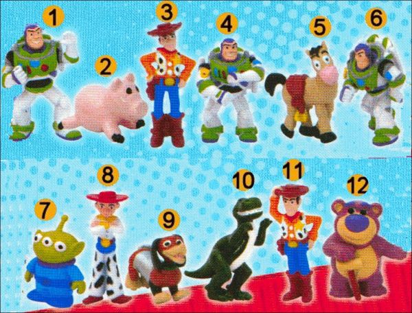 Toy Story 3 - Disney - Pixar - Figurines - Bip Animations 3D