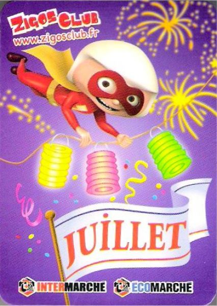 Les Zigos - Pâturages - Magnets Intermarché - 2010 Autres / Loisirs