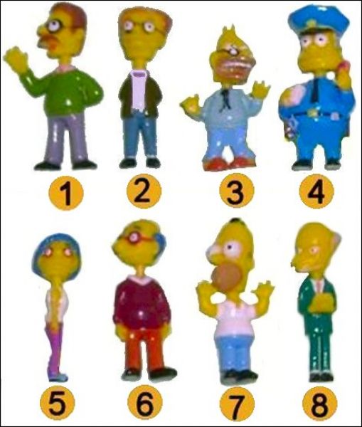 The simpsons - Bobble Heads - Figure collection 2 - Tomy Dessins