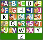 Oui-Oui - Magnets Alphabet - Hachette - 2000 Dessins animés TV