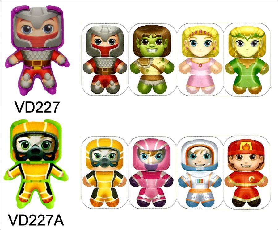 Sticky Dress Character - Kinder VD227 et VD227A - 2022 Divertissements